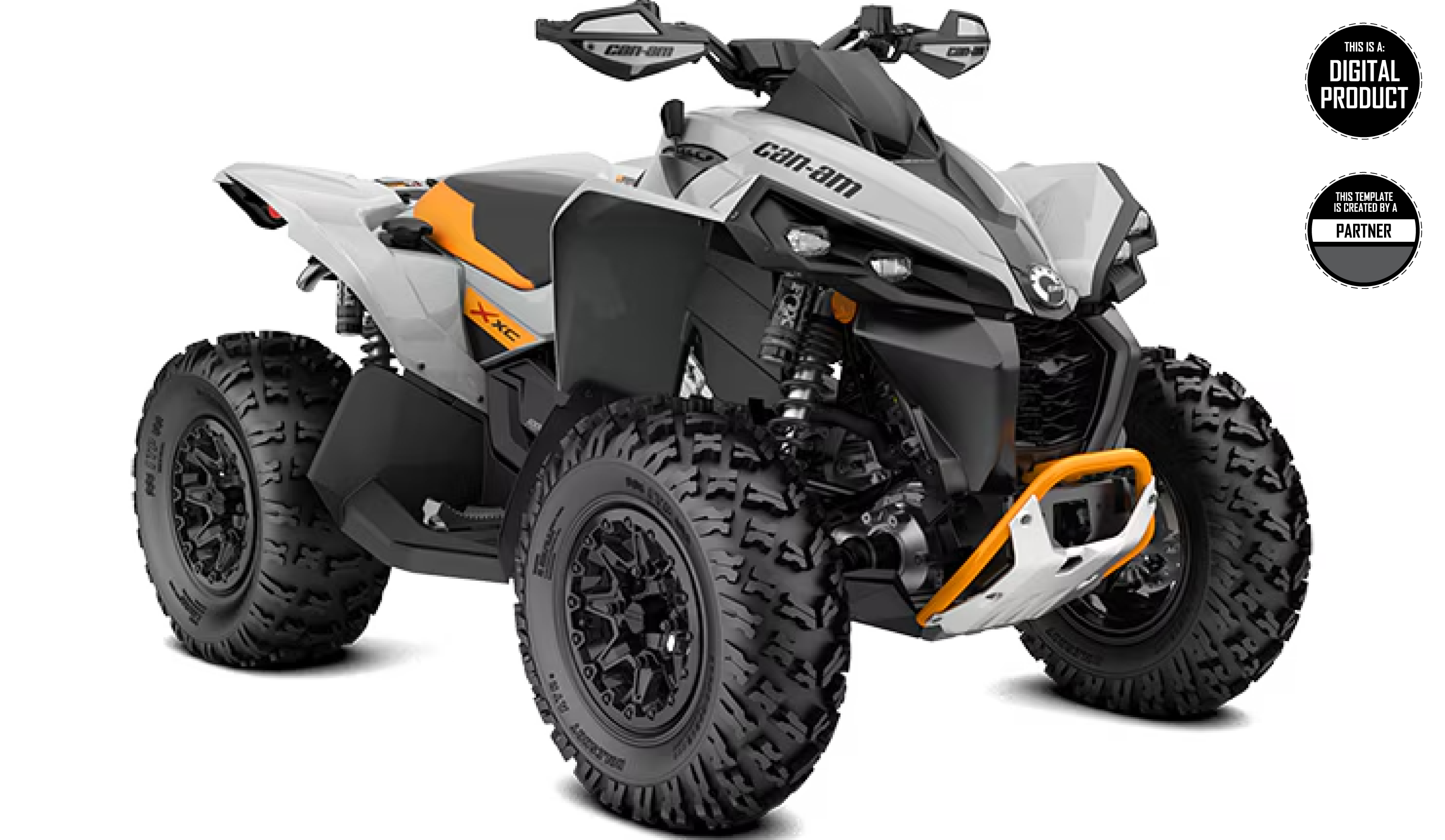 CAN-AM RENEGADE G1 & G2 & G3 + XMR 2005-2026 TEMPLATE – RaceCutz